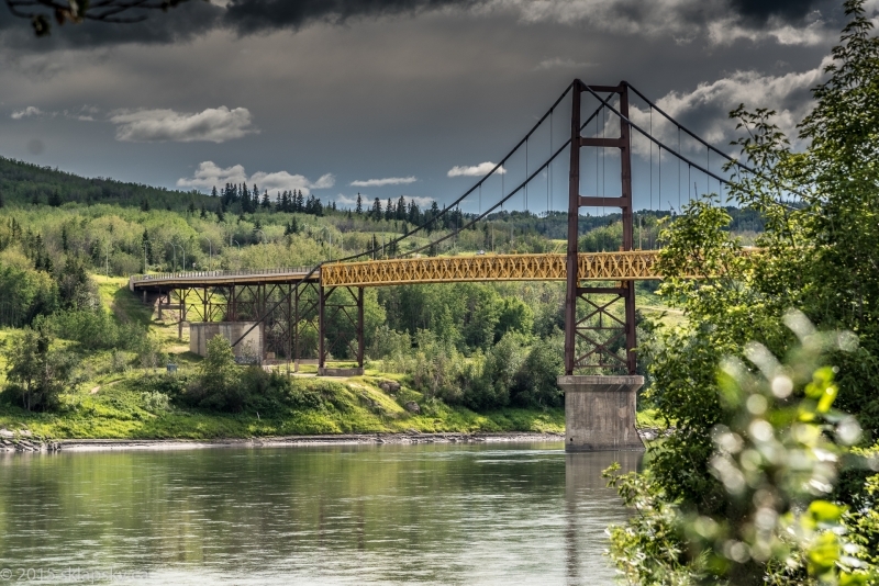 Dunvegan Bridge, AB – Poppa's Pix